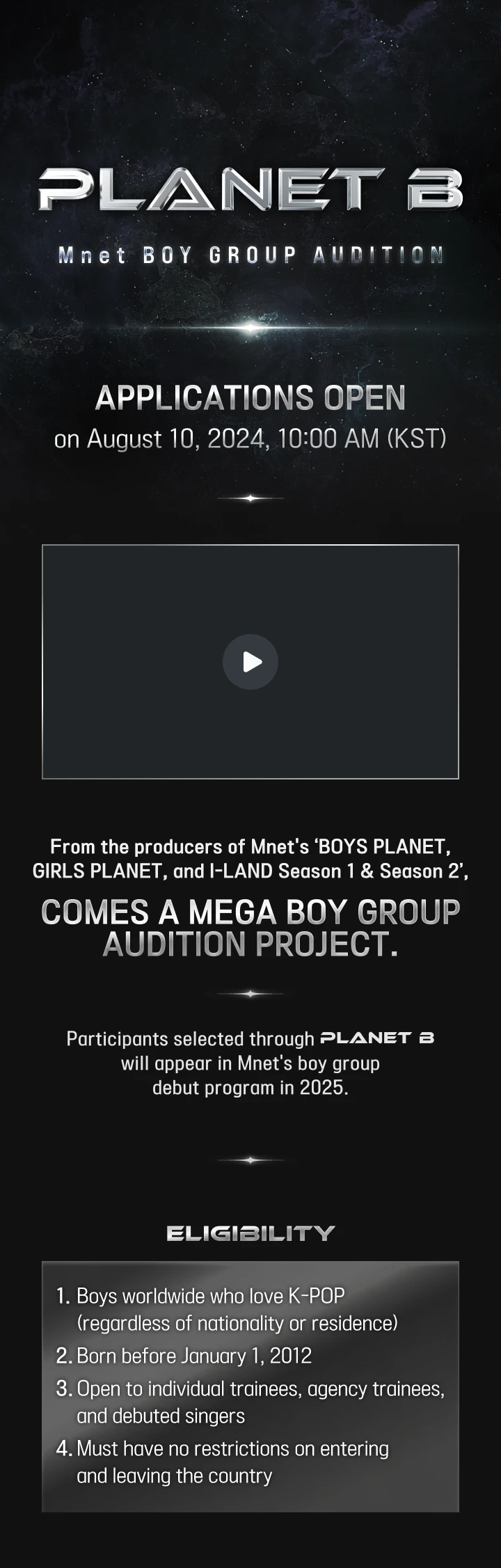 Planet B | Official Website | Mnet